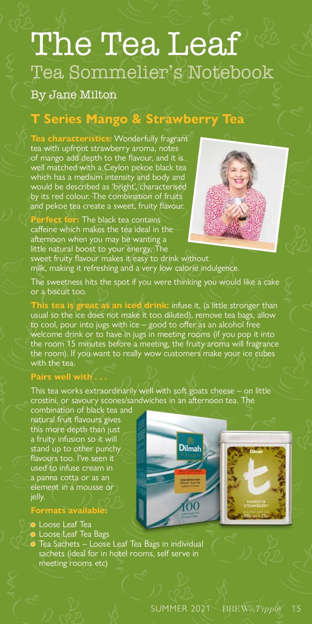 Henley Bridge Ingredients newly launched drinks magazine